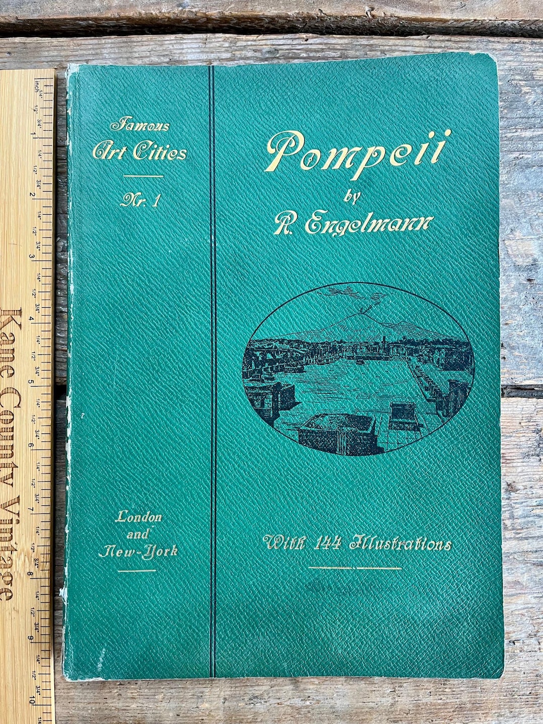 Perfect Gift for an Artist or History Lover! Antique (1904) "pompeii ...