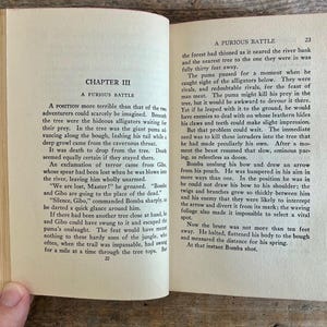 Very Good Vintage 1936 Printing of bomba the Jungle Boy and the Lost ...