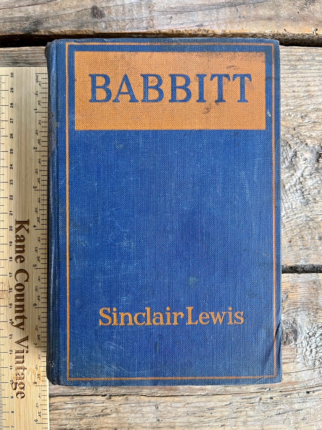 Reading Copy 1st Edition 2nd State (1922) "babbitt" by Sinclair Lewis, W/corrections on P. 49 ...