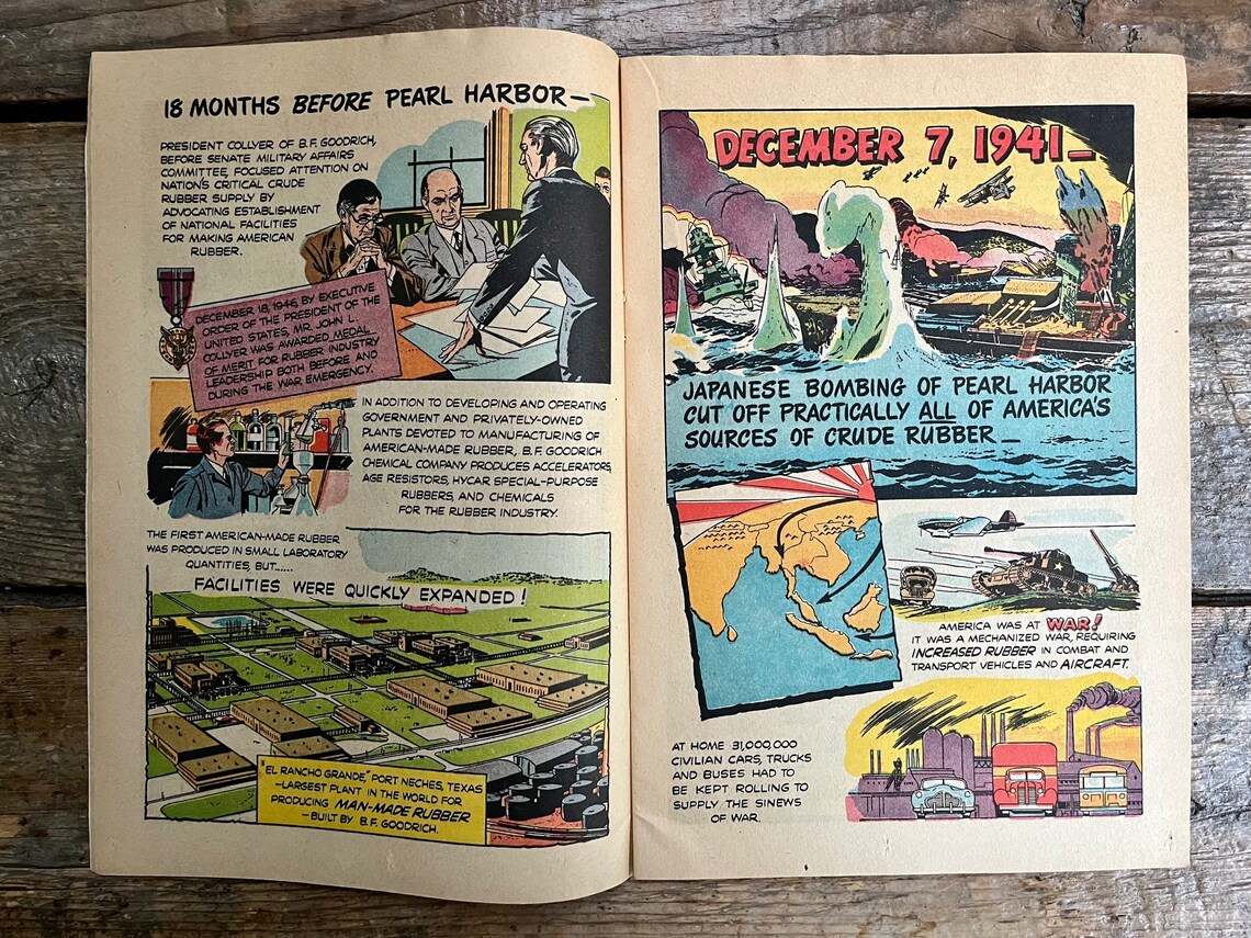 Very Unusual and Interesting Vintage 1947 Comic Book "wonder Book of ...