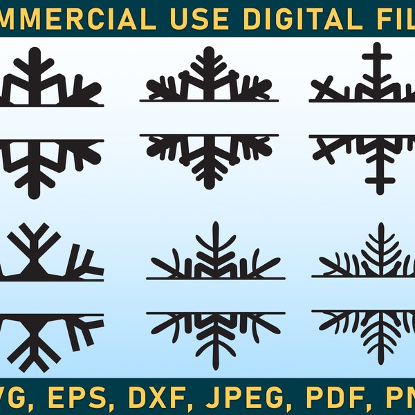 Snowflake Monogram - Etsy