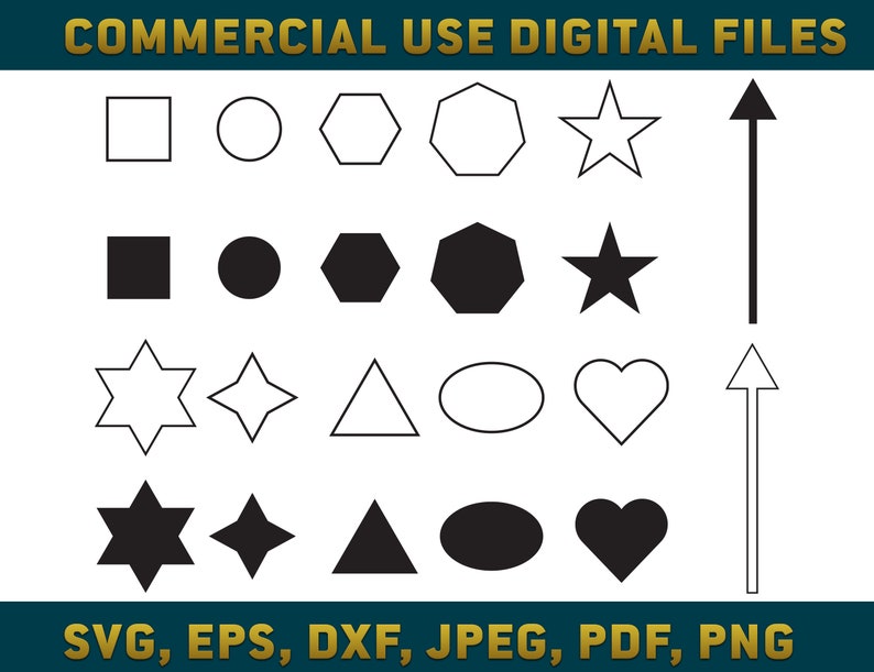 Formas SVG básicas Patrones Líneas Vector Svg Circuito - Etsy México