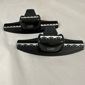 Lot of 2 Stampin up Border Edger Edge Trim Eyelet Lace and Scallop ...