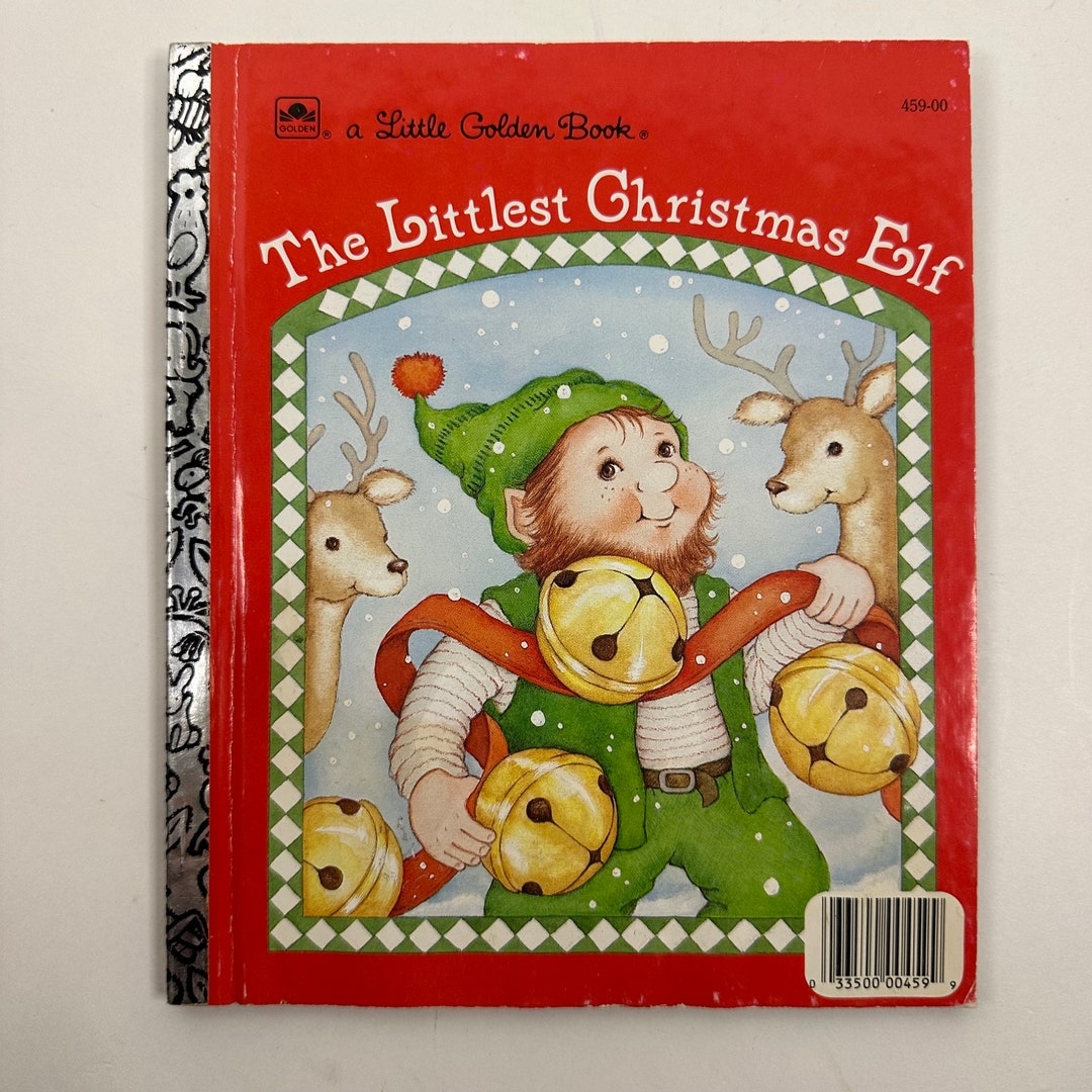 1987 the Littlest Christmas Elf. Vintage Little Golden Book. Classic ...