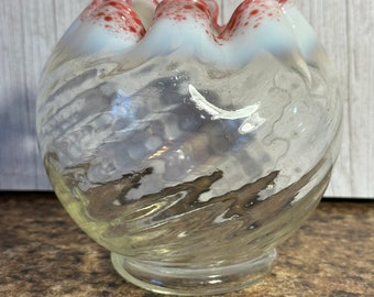 Viterra Glass Rose Bowl - Etsy