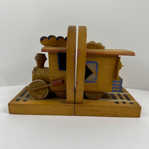 Train Bookends - Etsy