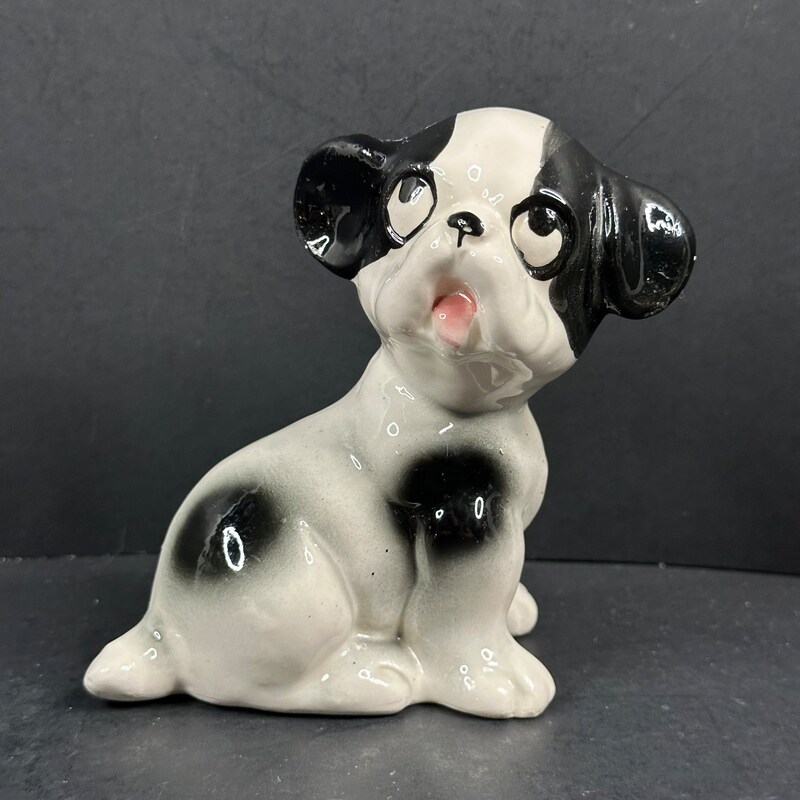 Kitsch Dog Figurine - Etsy