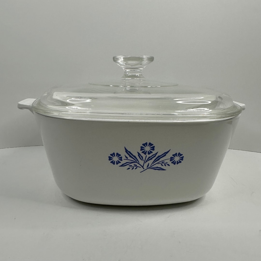Vintage 1969-1972 Corning Ware P-2.5-B Blue Cornflower 2.5 Quart ...