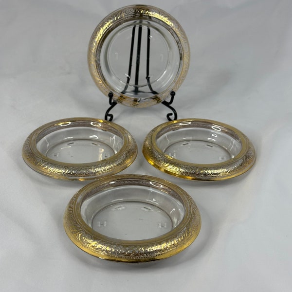 Gold Coasters - Etsy