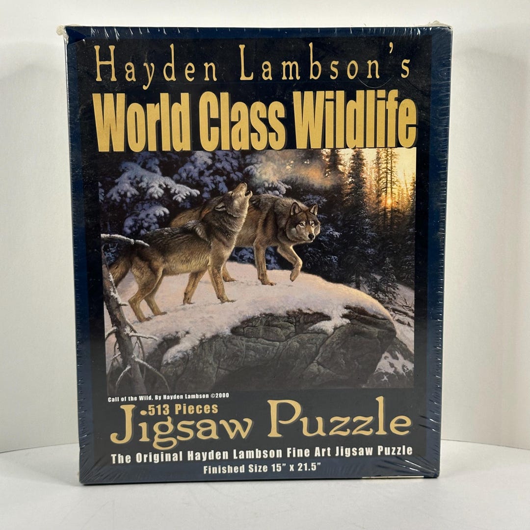 Hayden Lambson's Call of the Wild Wolf World Class Wildlife 513 Pc ...