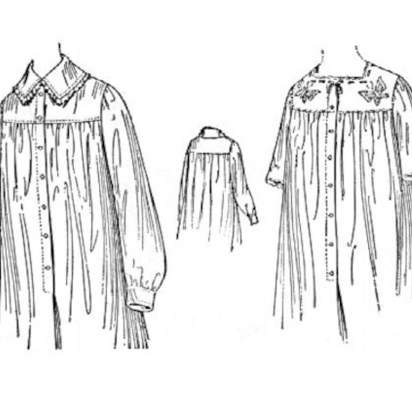 Past Patterns 7146 Mid 1910s Redingote Sewing Pattern Bust 34 B34 ...