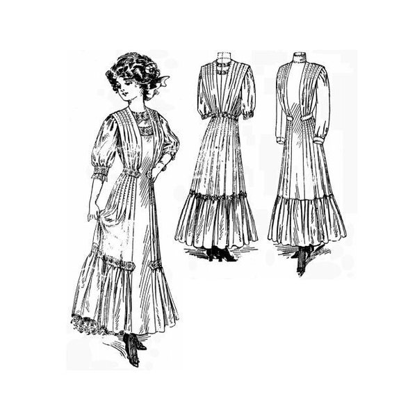 Panel Dress Pattern - Etsy