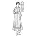 Past Patterns 7425 - 1920s Dress With Four Gored Skirt Sewing Pattern ...