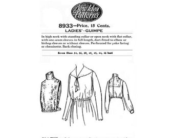 Guimpe Pattern - Etsy