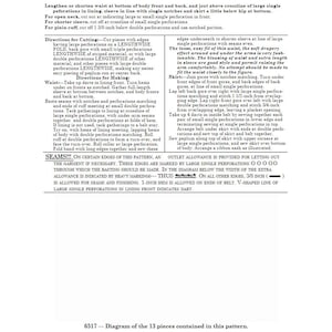 Past Patterns 6517 Download - Mid 1910s Dress Costume Sewing Pattern ...