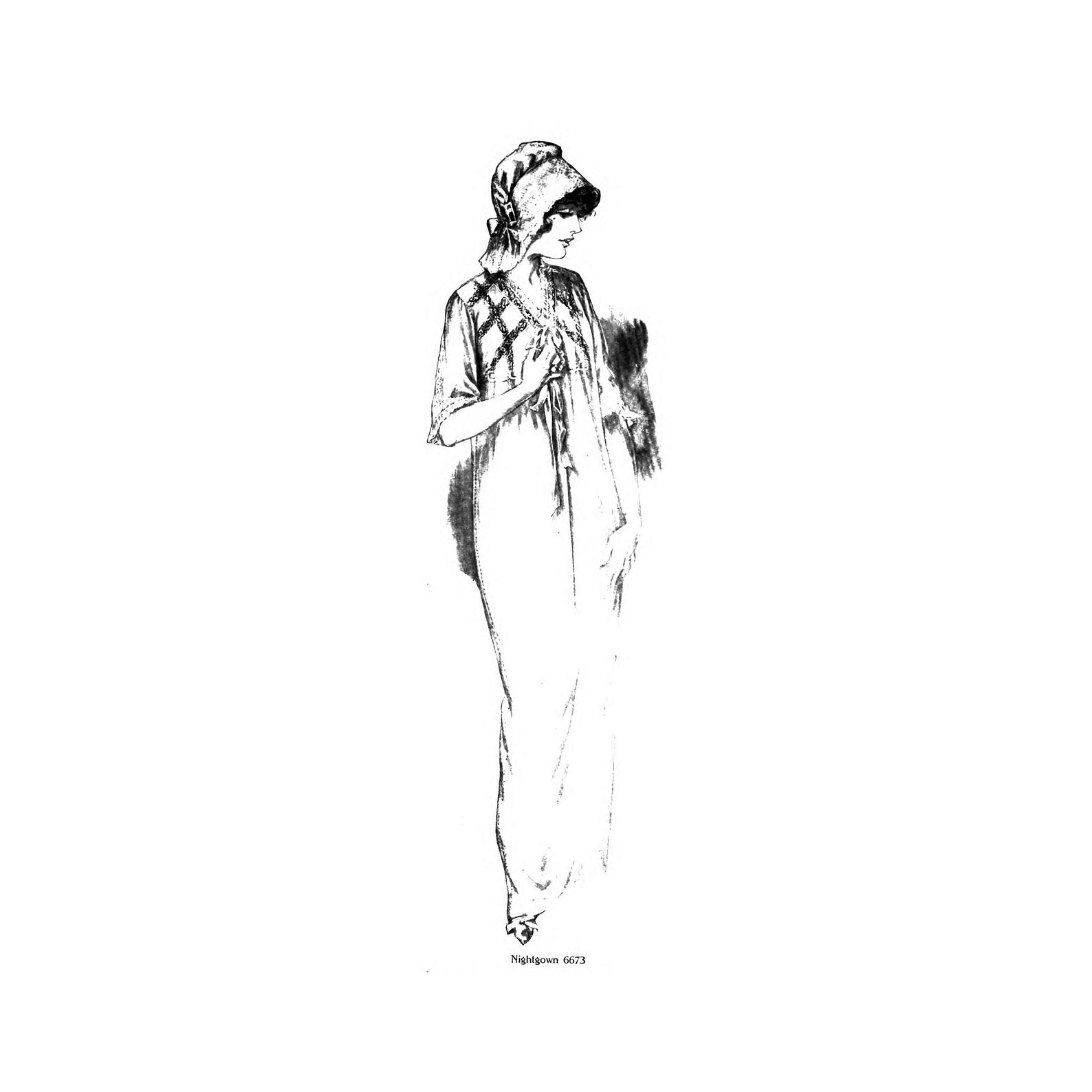 Past Patterns 5655 Download - Mid 1910s Ladies Waist Sewing Pattern ...