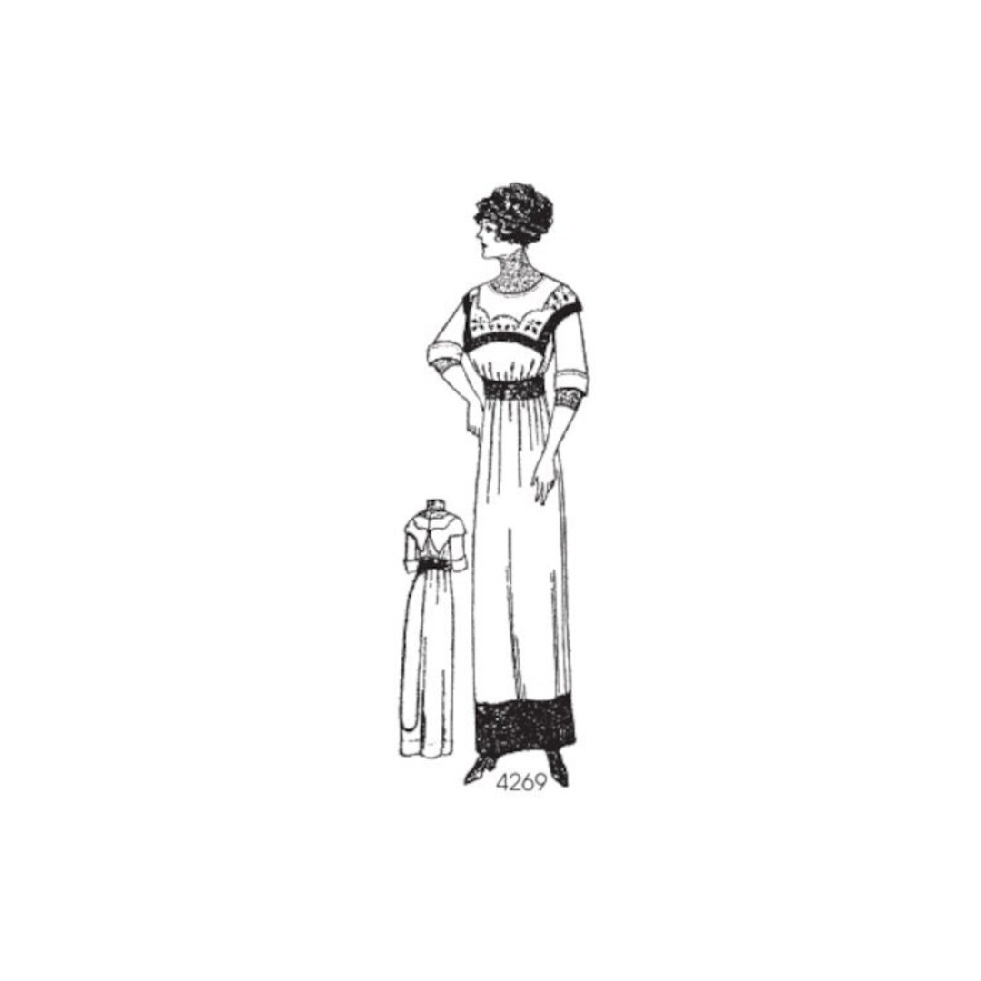 1910s Edwardian Costume Sewing Pattern: Ladies Bust 36 (reproduction ...