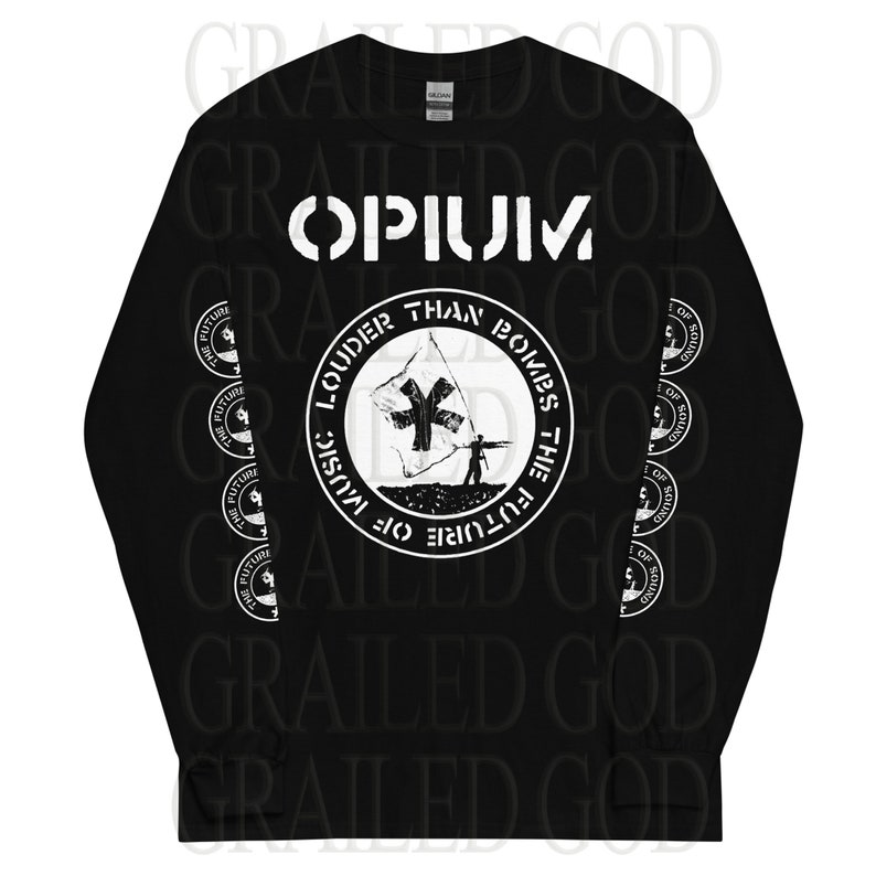 OPIUM Playboi Carti PUNK Classic Long Sleeve black - Etsy