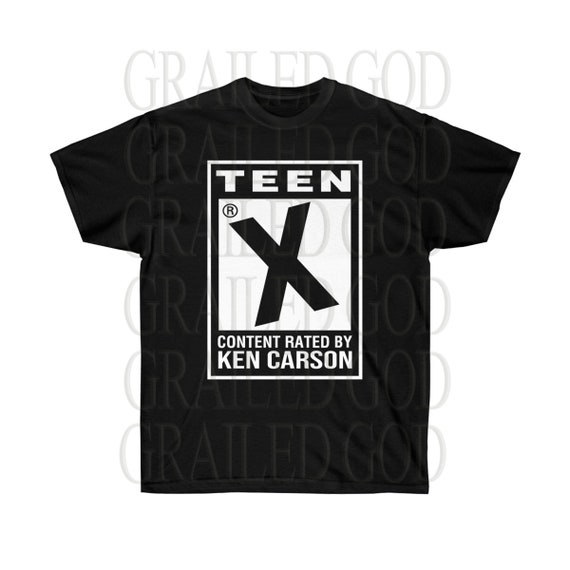 Teen X Shirt black - Etsy