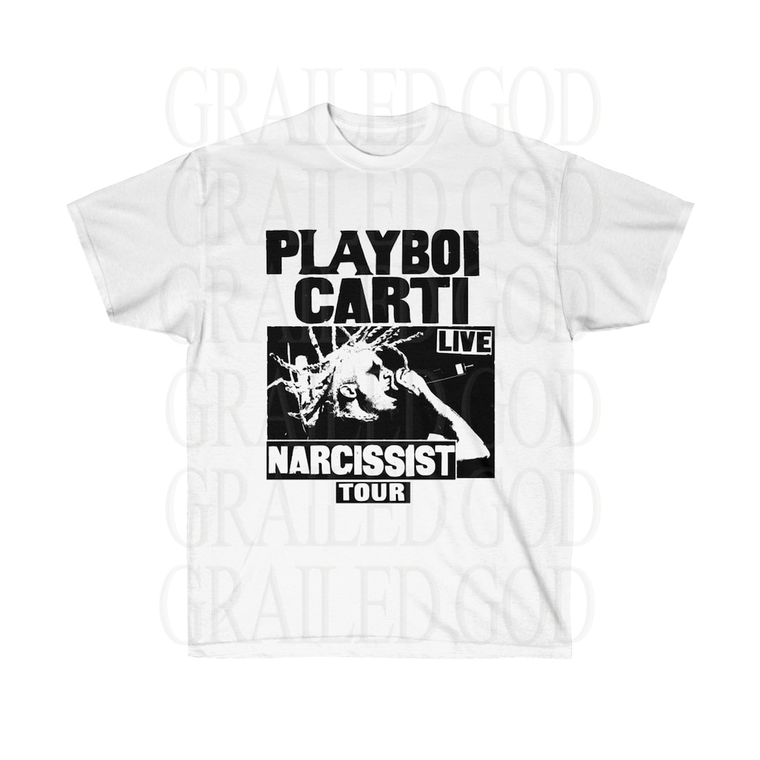 Playboi Carti Narcissist PUNK (white) - Etsy