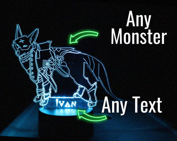 Custom Video Game Lamp Video Game Desk Lamp Video Game - Etsy