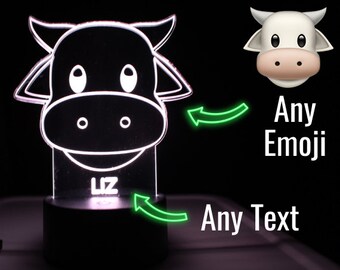 Cow Night Light - Etsy