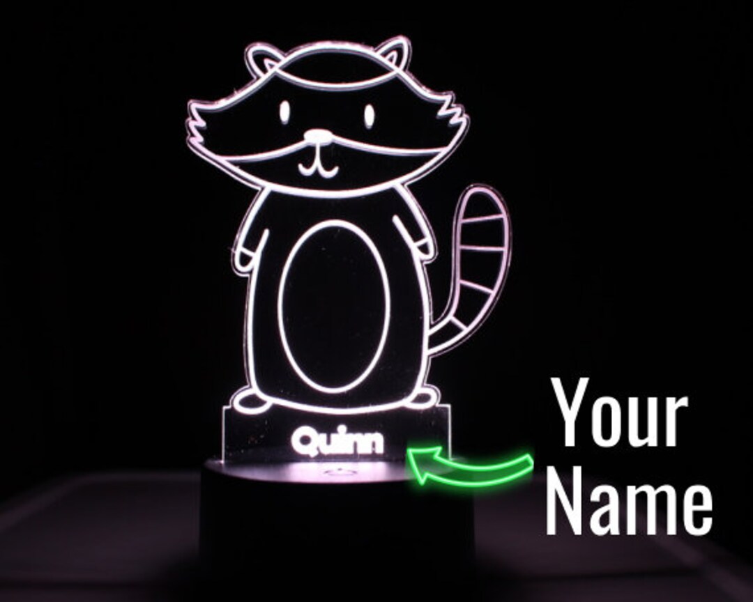 Raccoon, Raccoon Gifts, Raccoon Lover Gift, Raccoon Birthday Card ...