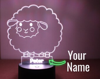 Sheep Night Light - Etsy