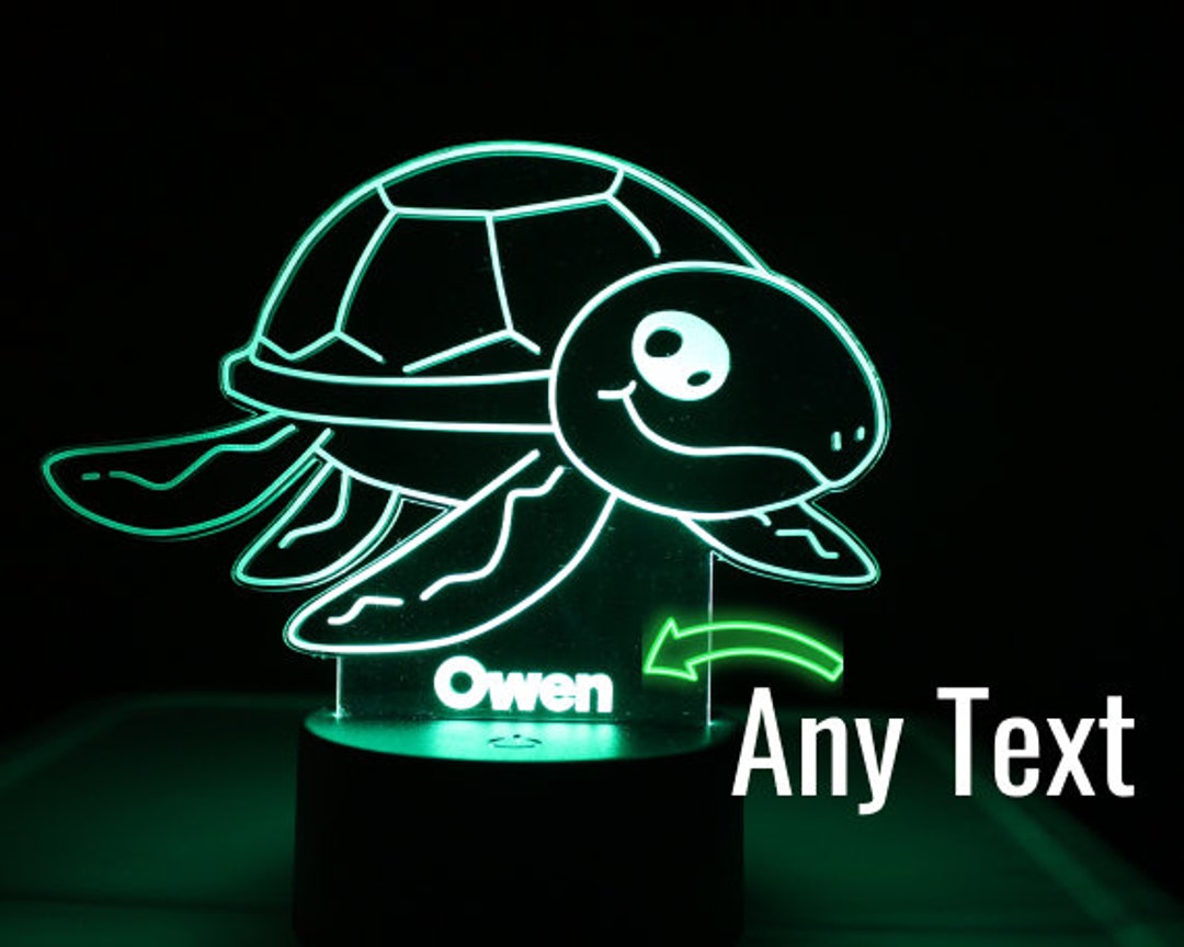 Sea Turtle Light, Sea Turtle Art, Sea Turtle Decor, Sea Turtle Silhoue ...