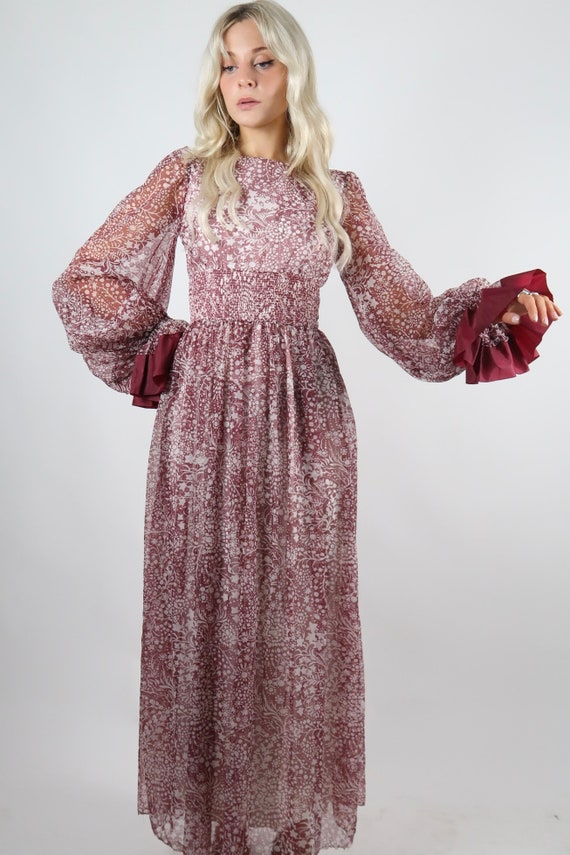 1960s Jean Varon maxi dress - Gem