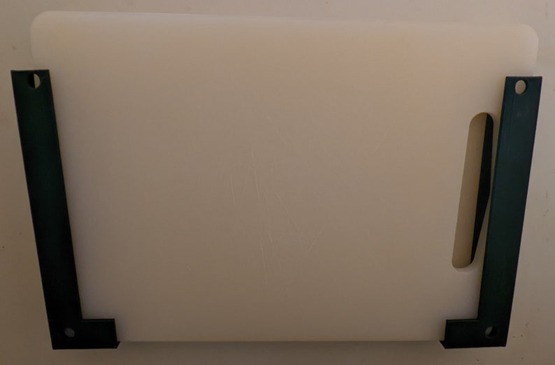 Under Cabinet Double Cutting Board Rack - Etsy