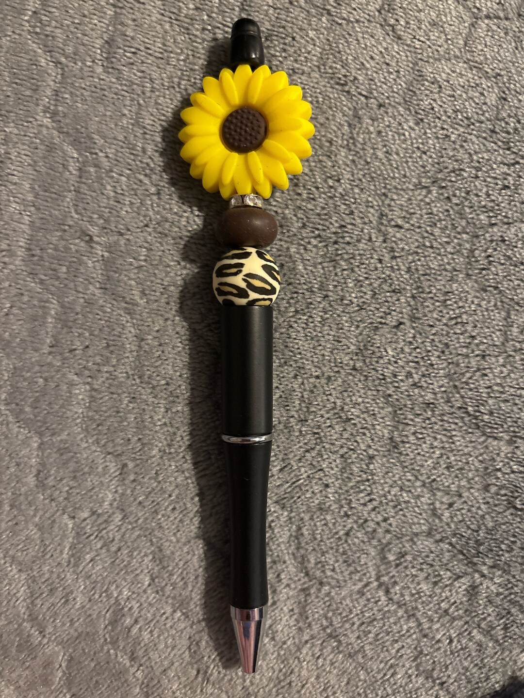 Sunflower Cheetah Print Pen (20240907) - Etsy