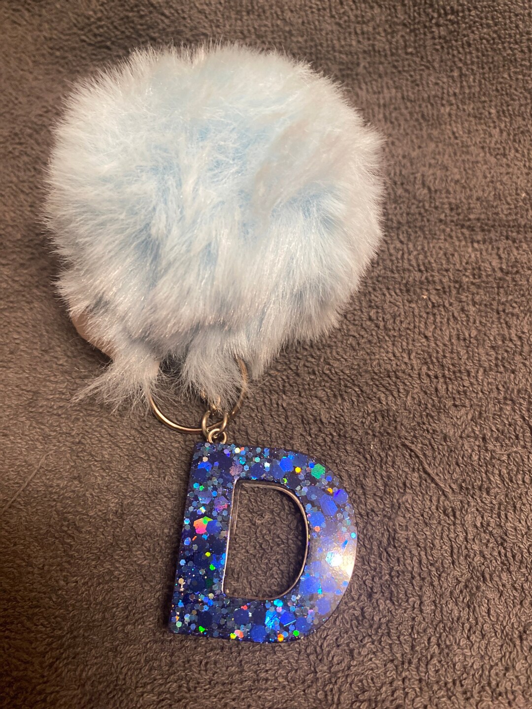 Letter D Keychain/backpack Charm a183 - Etsy