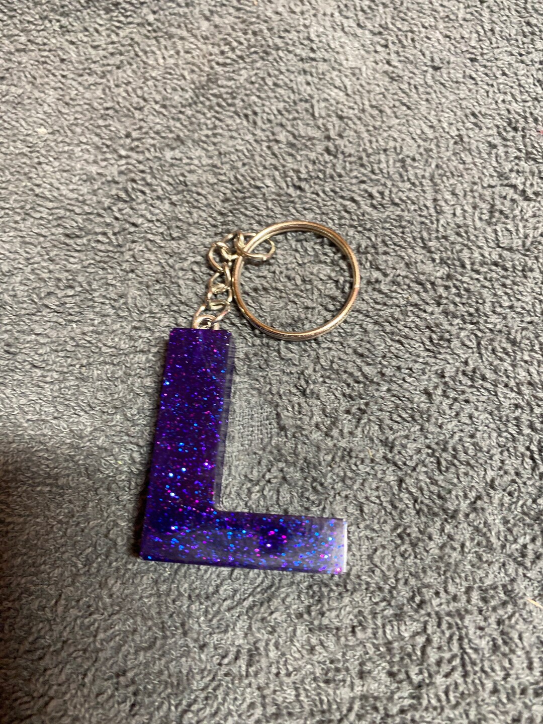 Letter L Keychain/backpack Charm a295 - Etsy