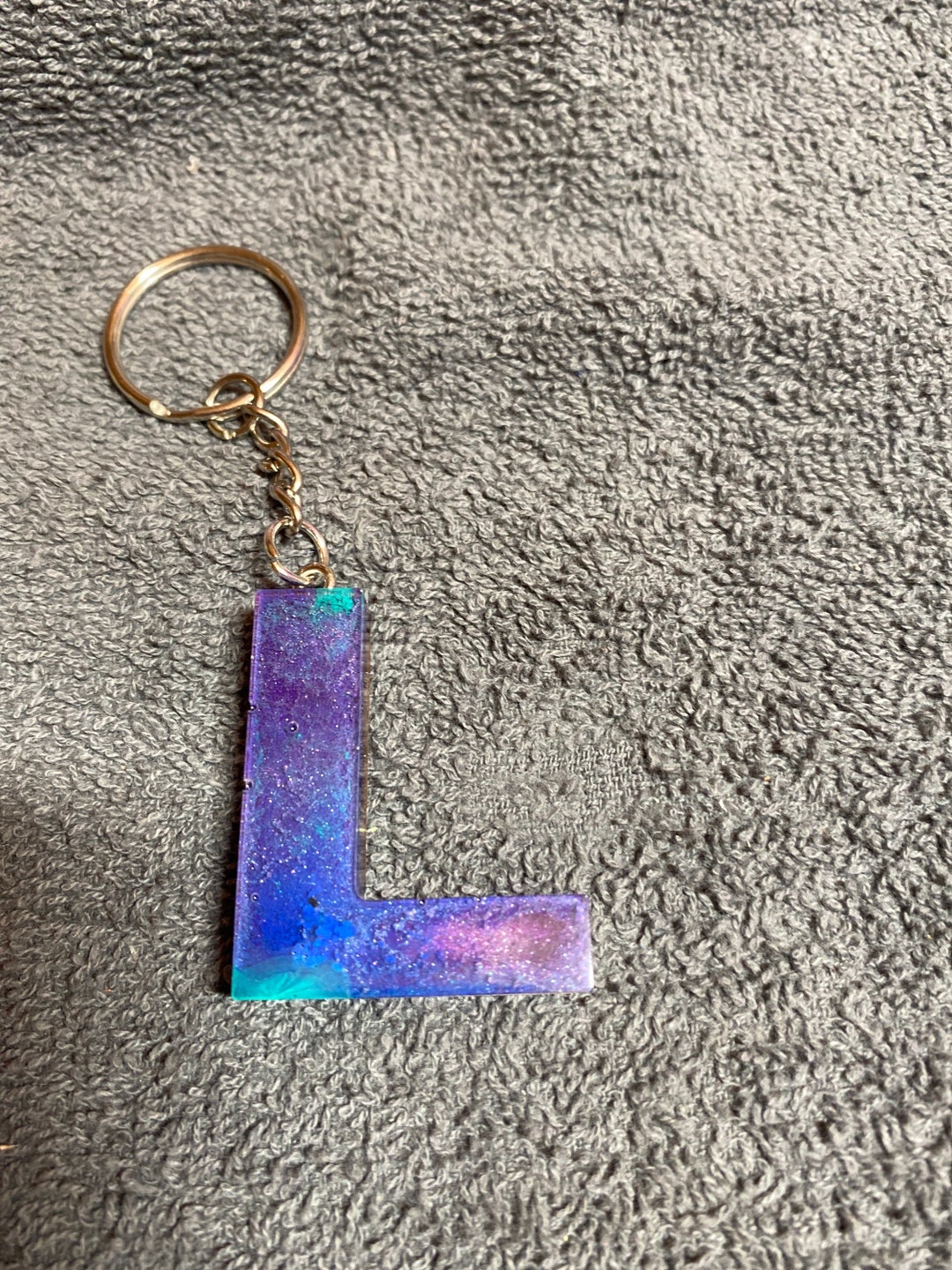 Letter L Keychain/backpack Charm a314 - Etsy