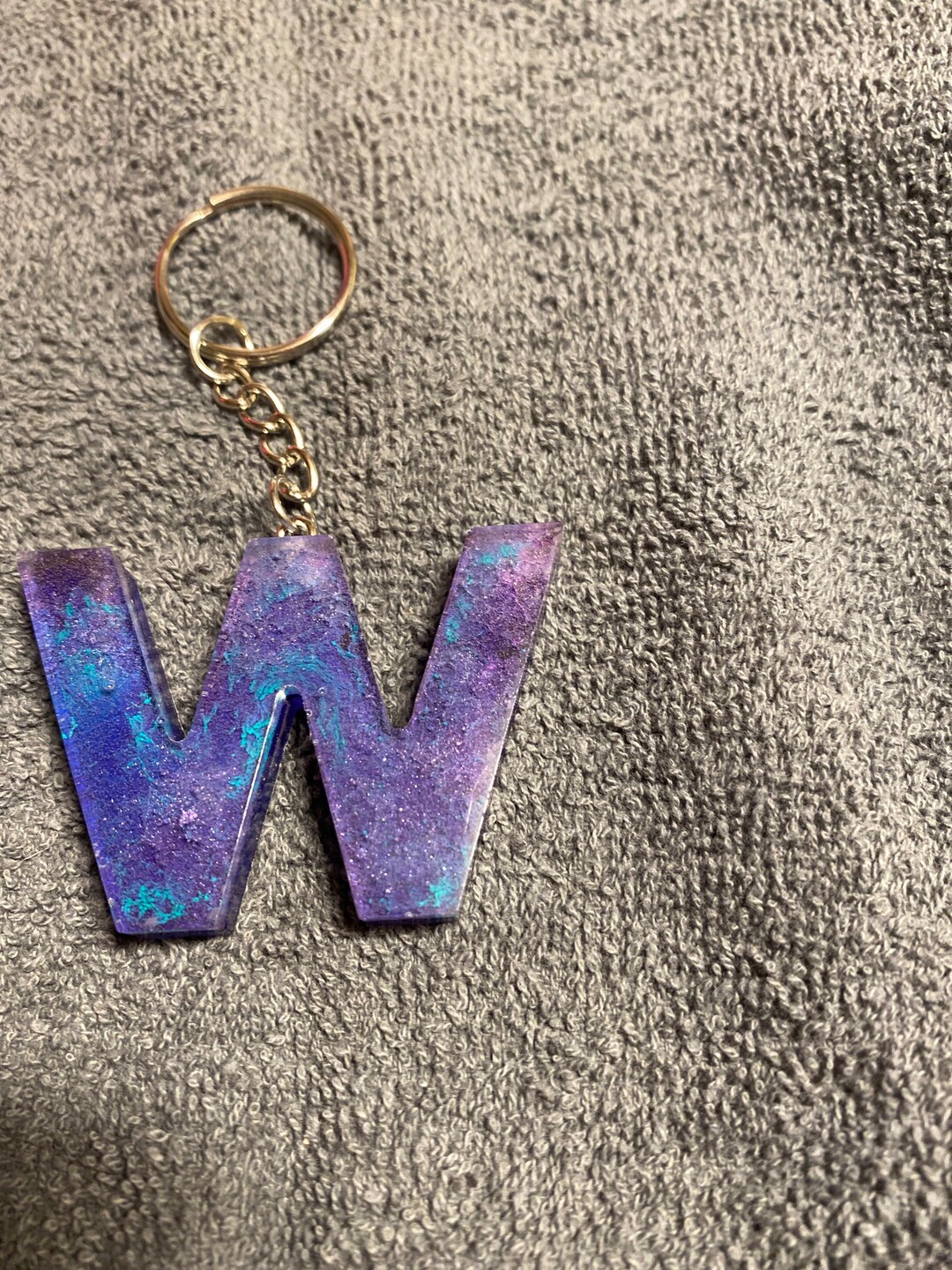 Letter W Keychain/backpack Charm a493 - Etsy