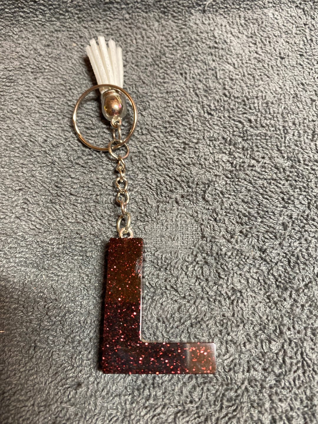 Letter L Keychain/backpack Charm a307 - Etsy