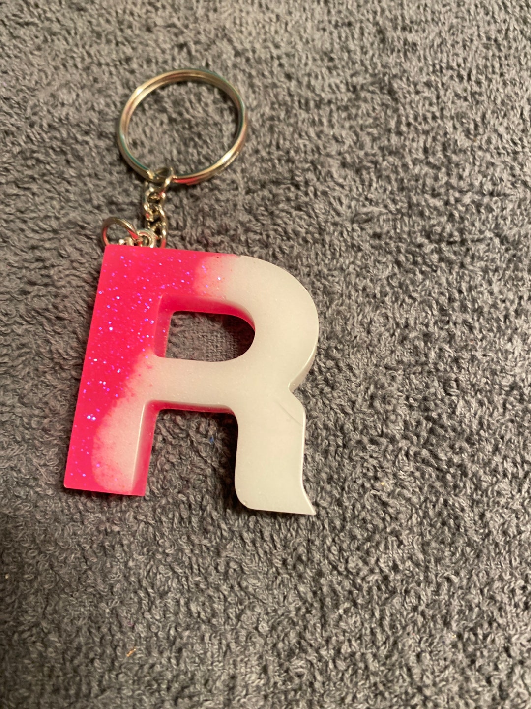 Letter R Keychain/backpack Charm a404 - Etsy