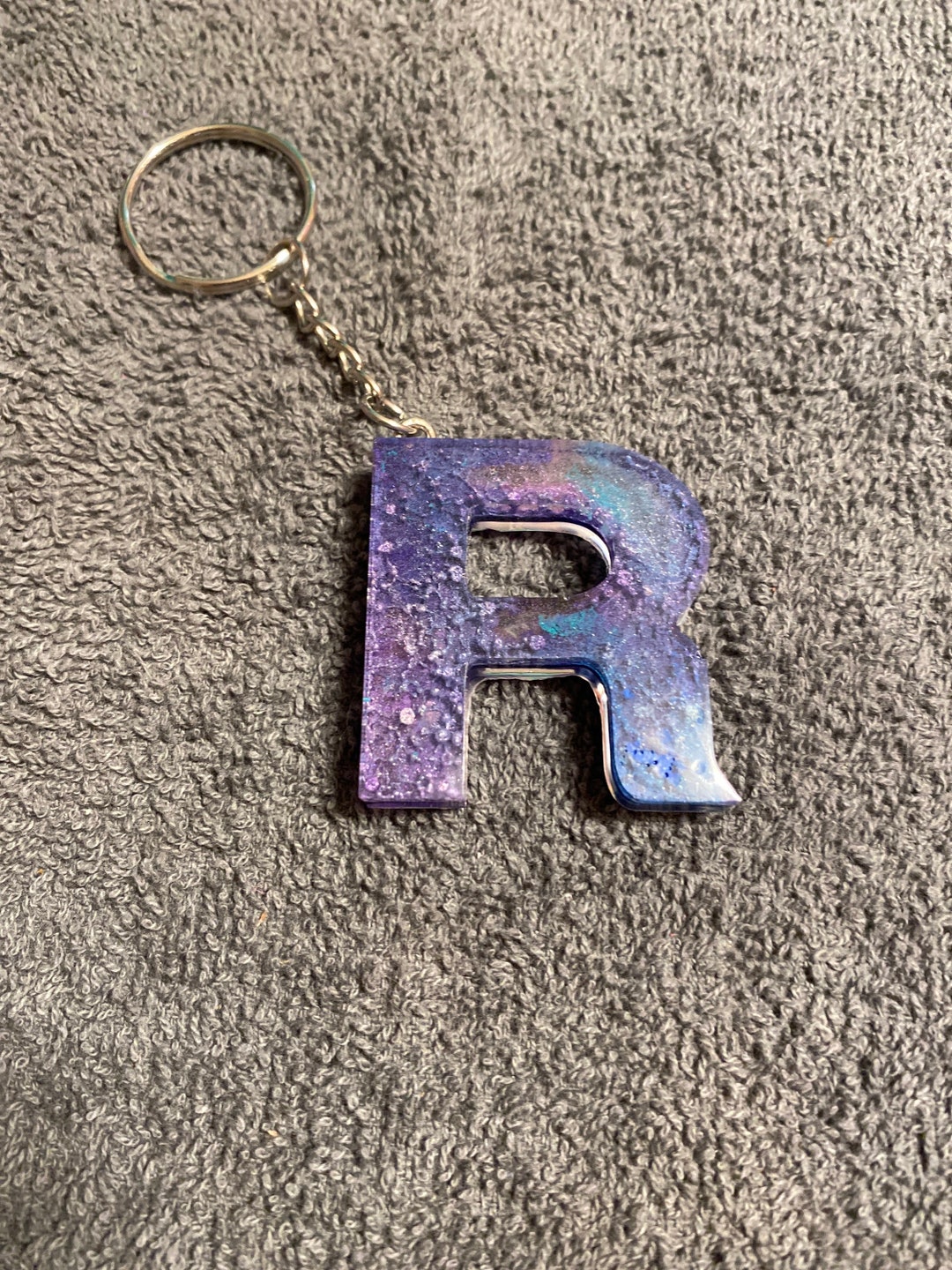 Letter R Keychain/backpack Charm a371 - Etsy