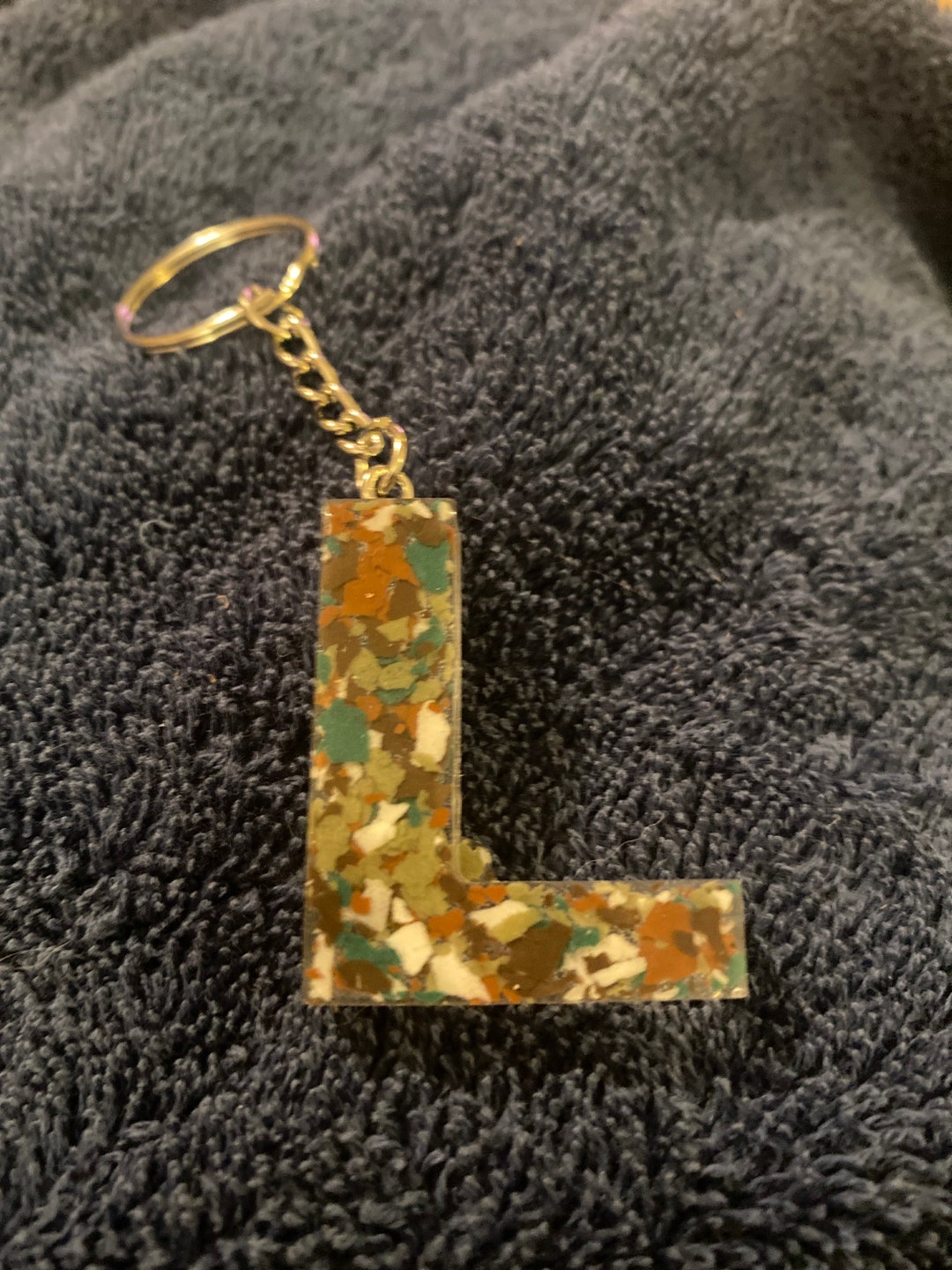 Letter L Keychain/backpack Charm a560 - Etsy
