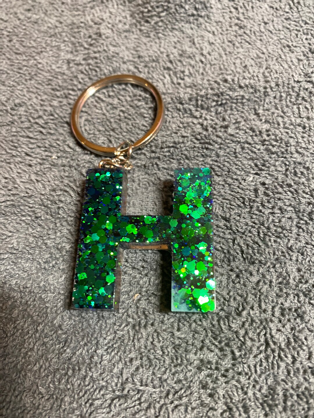 Letter H Keychain/backpack Charm a214 - Etsy