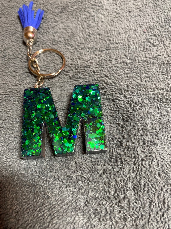 Letter M Keychain/backpack Charm a283 - Etsy