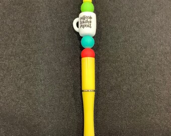 Coffee Teach Repeat Beadable Pen Mini Mugs - Etsy