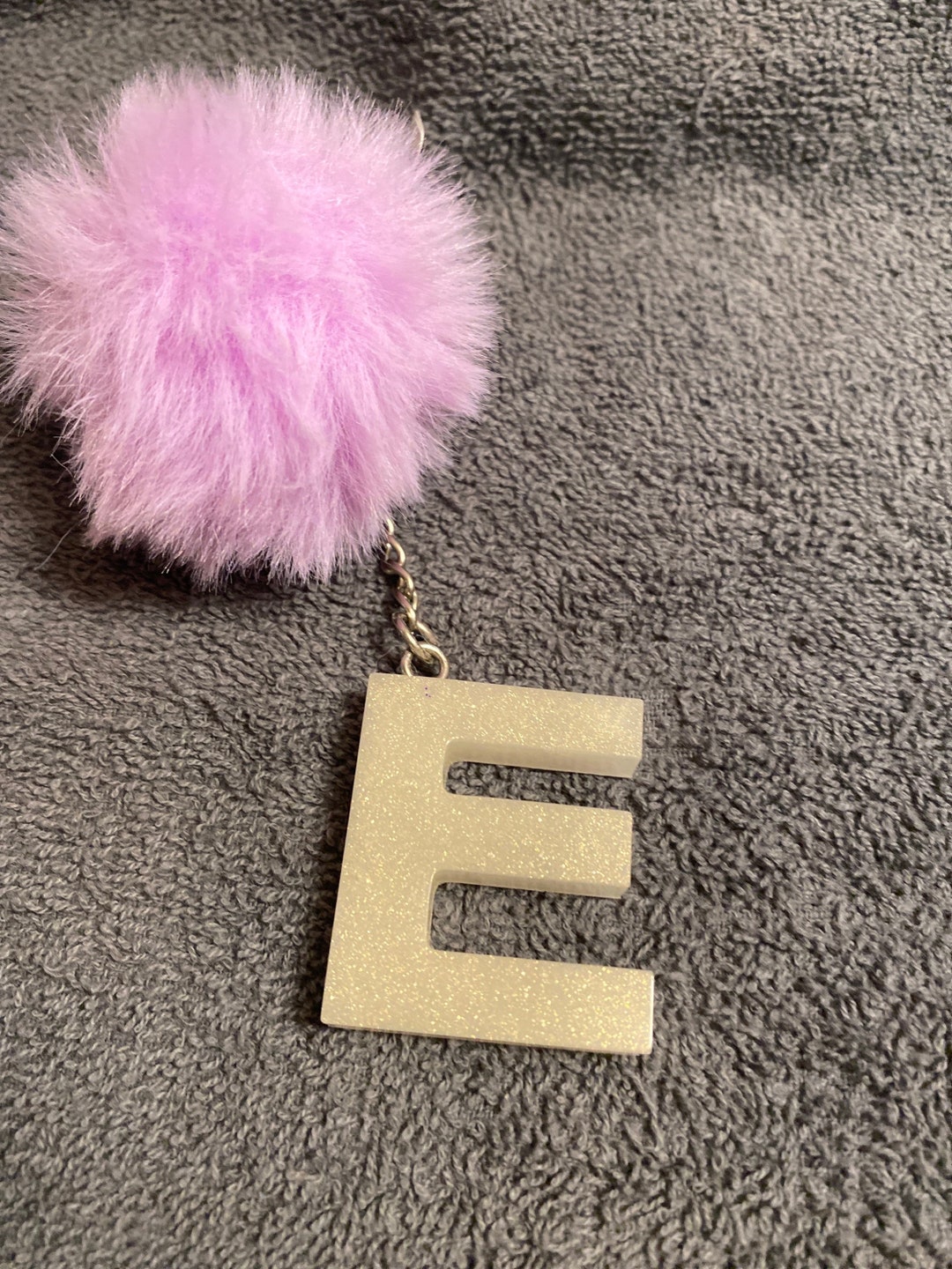 Letter E Keychain/backpack Charm a159 - Etsy