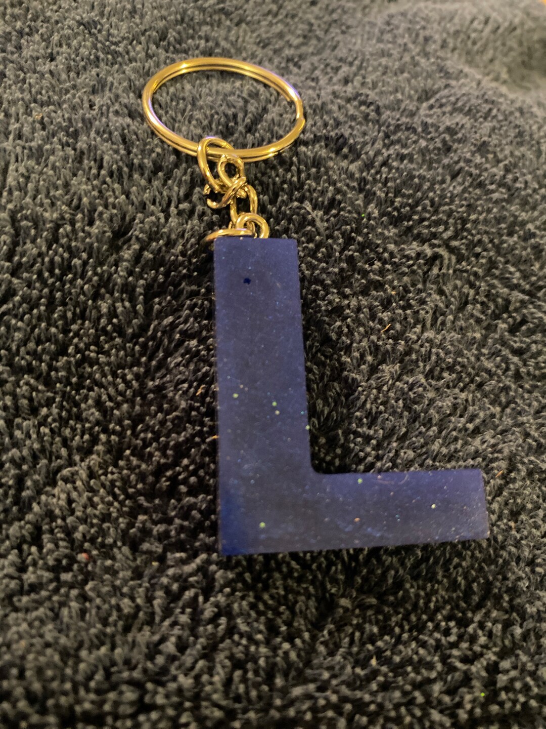 Letter L Keychain/backpack Charm a568 - Etsy