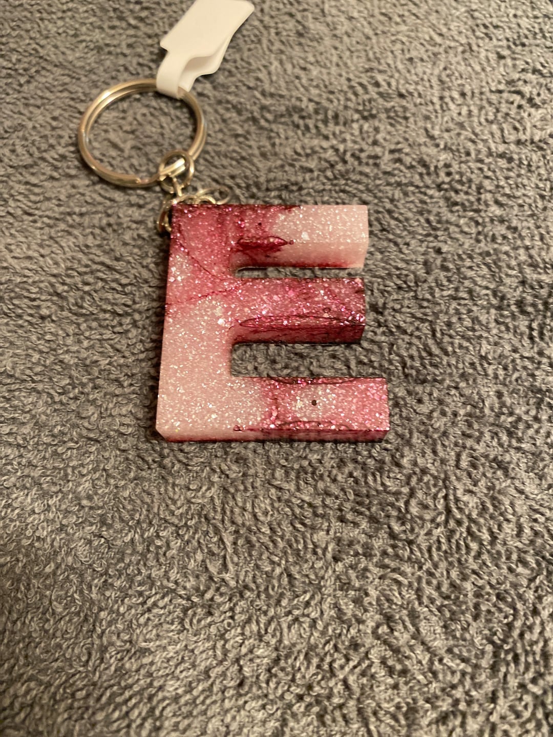 Letter E Keychain/backpack Charm a169 - Etsy