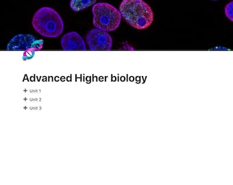 Advanced Higher Chemistry Notes SQA - Etsy