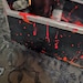 Coffin Tray With Blood Splatter Print - Etsy