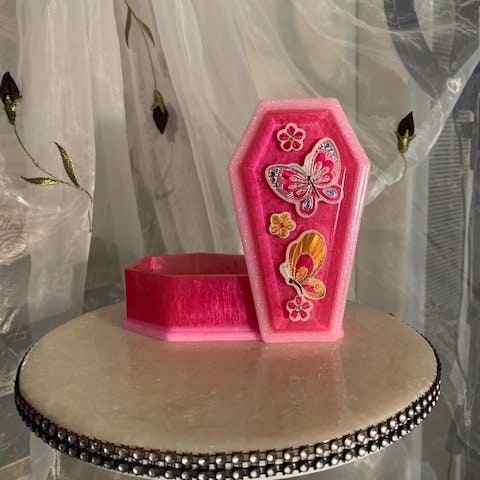 Butterfly Coffin Box - Etsy