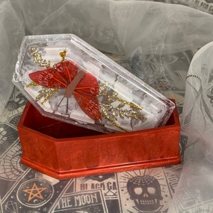 Butterfly Coffin Box - Etsy